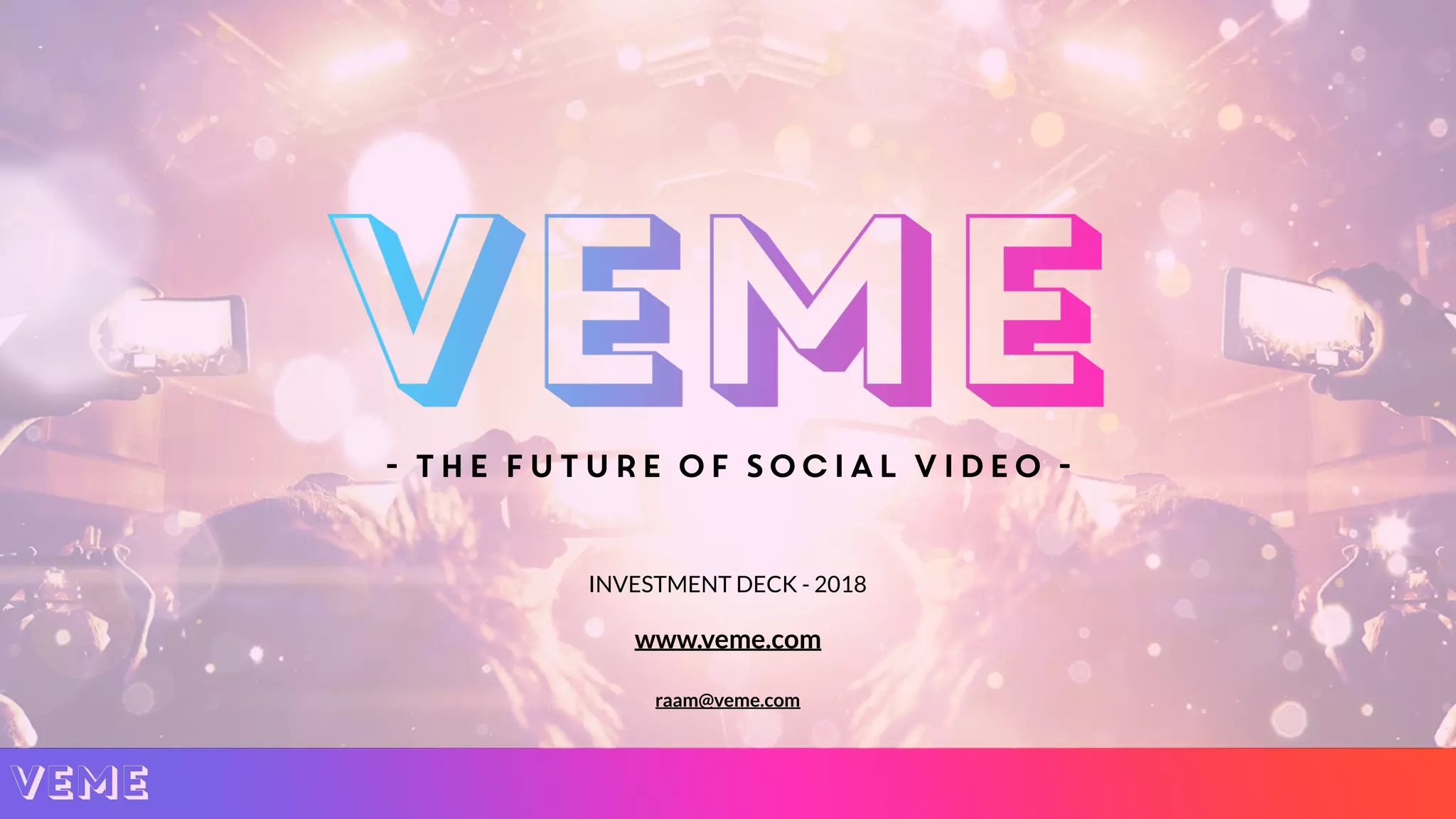 VF2018 Pitch: Veme | PPT | Free Download