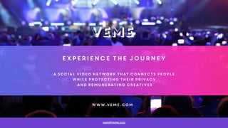 VF2018 Pitch: Veme | PPT