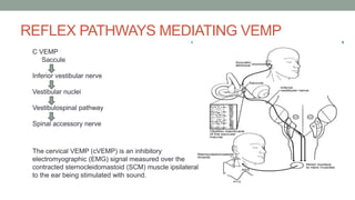 Vestibular evoked myogenic potential seminar | PPTX