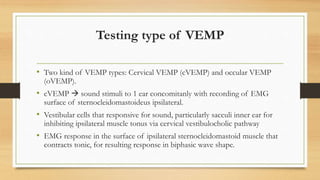 VEMP (PPT) Dr.dr.HR Yusa Herwanto, MKed(ORL-HNS), Sp.THTKL(K) | PPTX