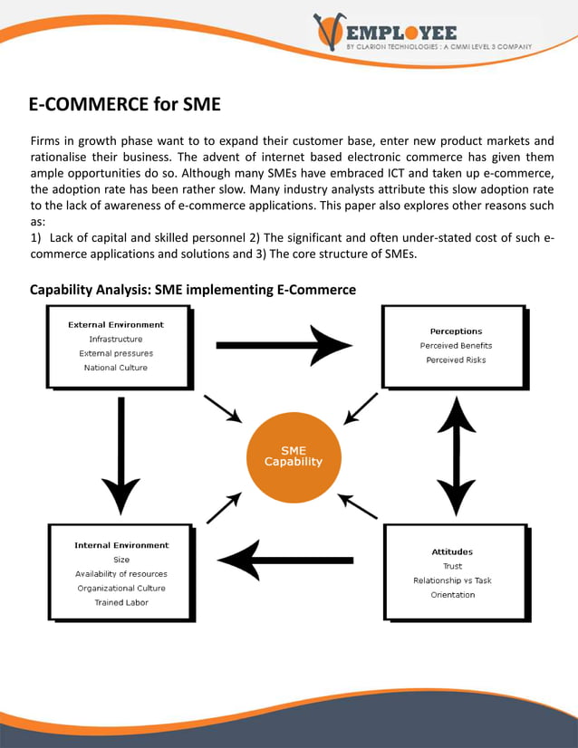 E-Commerce SME | PDF