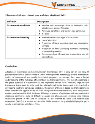 E-Commerce SME | PDF