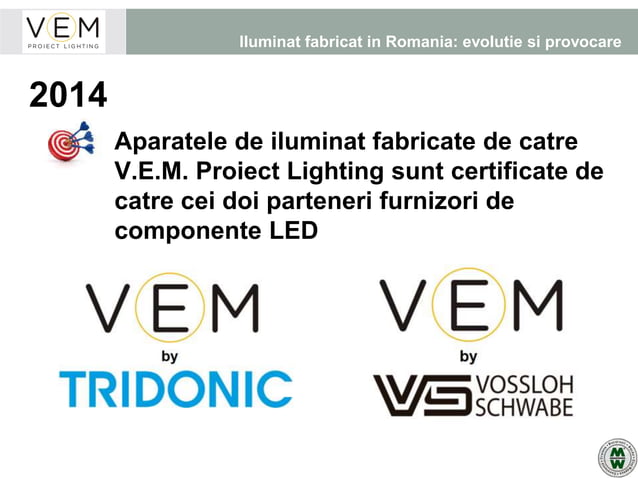 Vem proiect lighting iluminat profesional | PPT