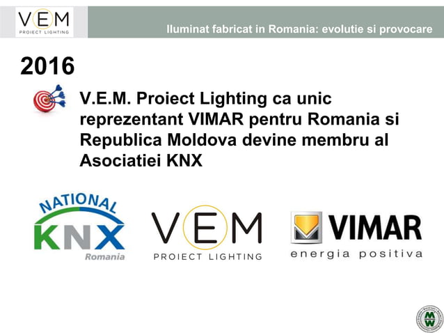 Vem proiect lighting iluminat profesional | PPT