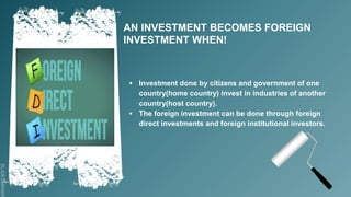 FDI In GERMANY | PPTX