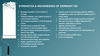 FDI In GERMANY | PPTX