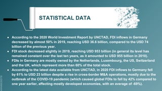 FDI In GERMANY | PPTX