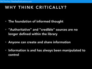Exploiting Infographics - Developing Critical Thinking | PDF