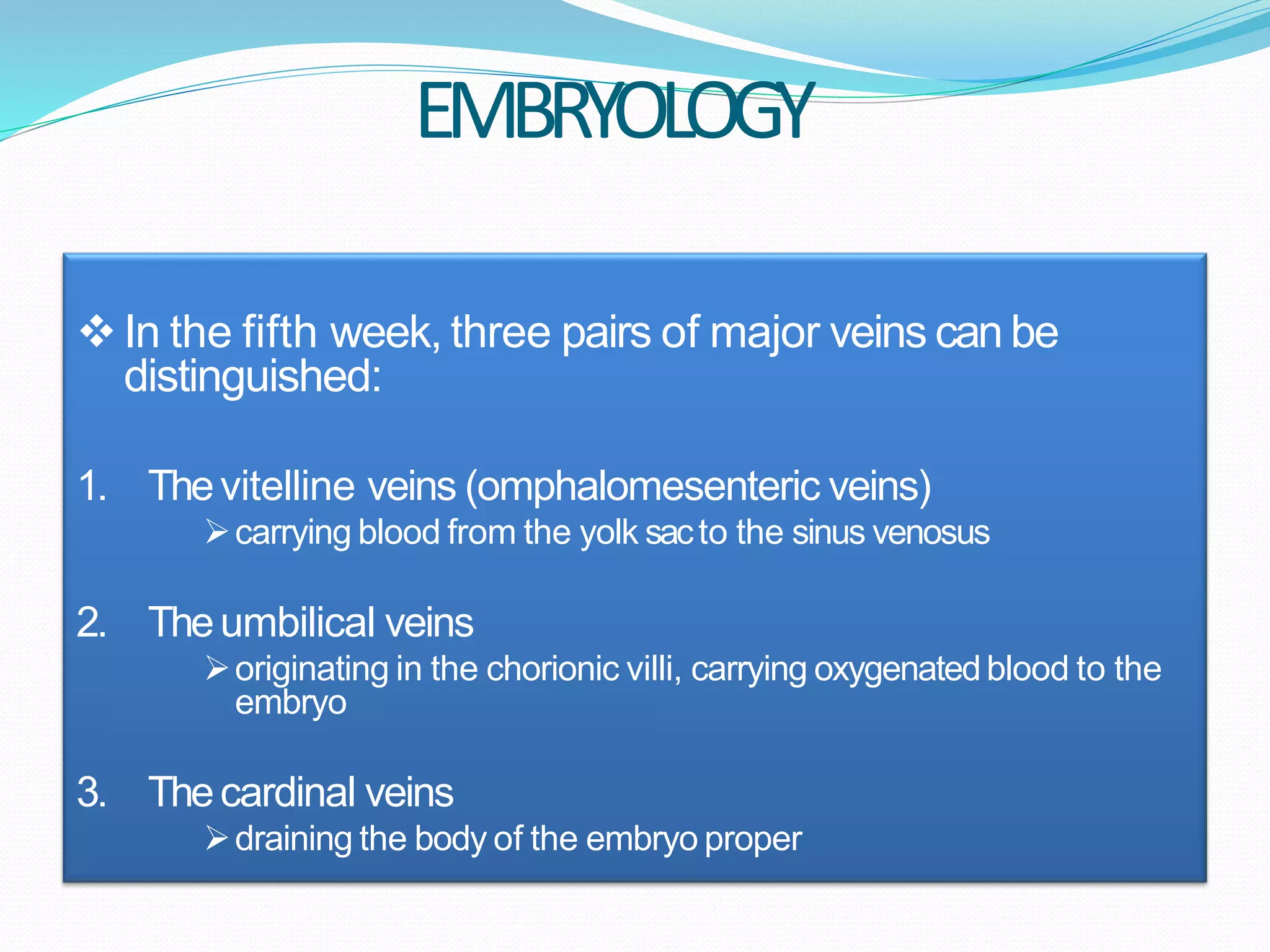 Vena cava anatomy and variants | PPTX