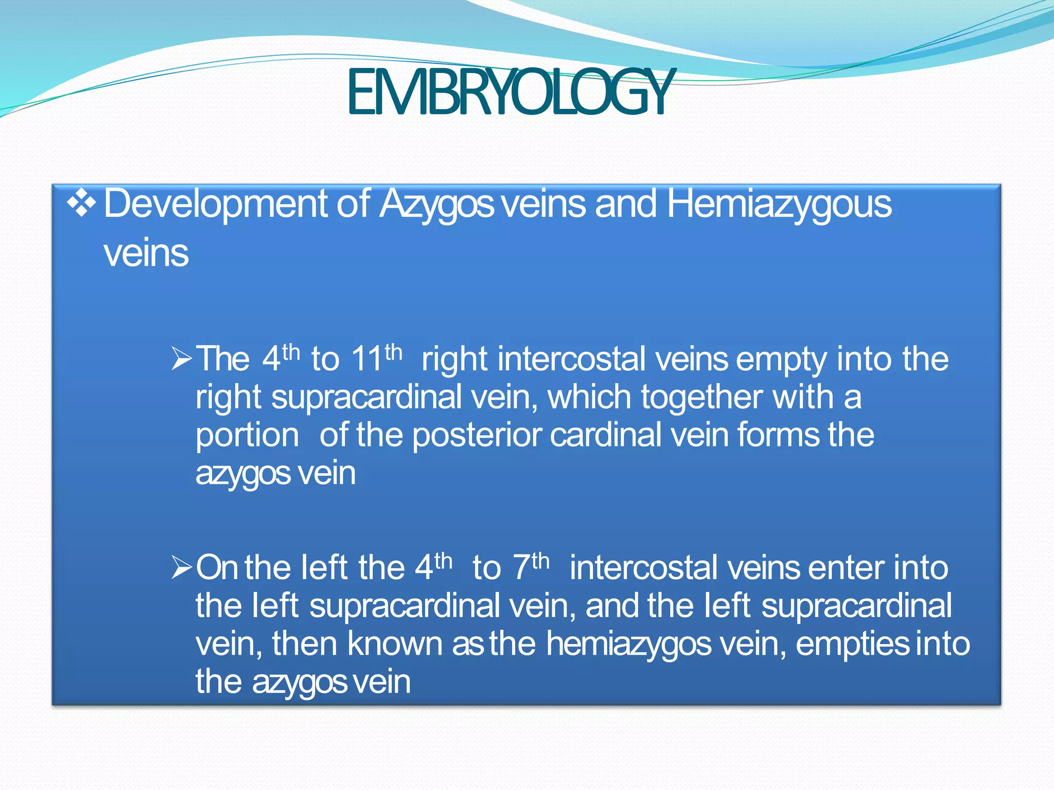 Vena cava anatomy and variants | PPTX