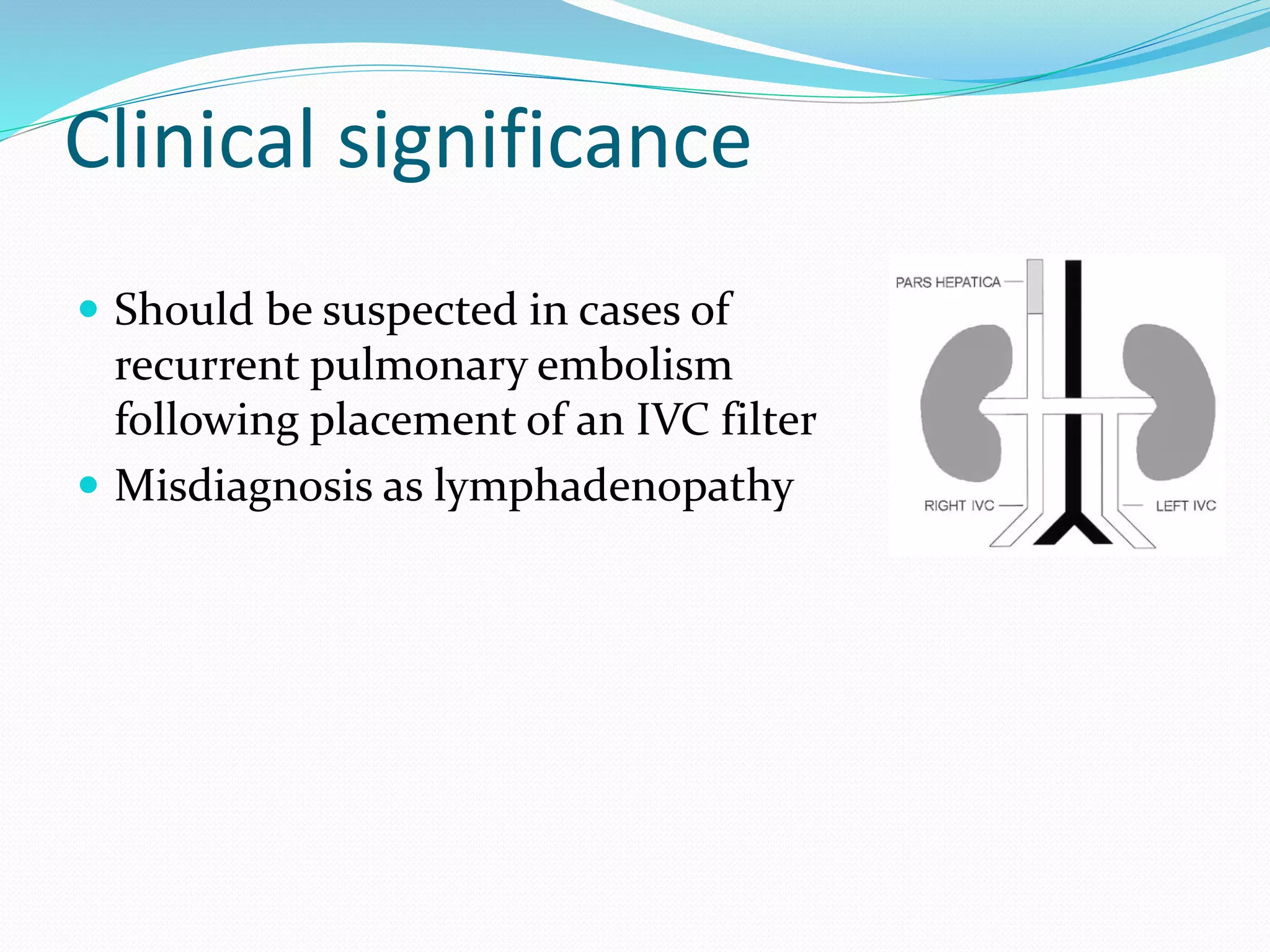Vena cava anatomy and variants | PPTX