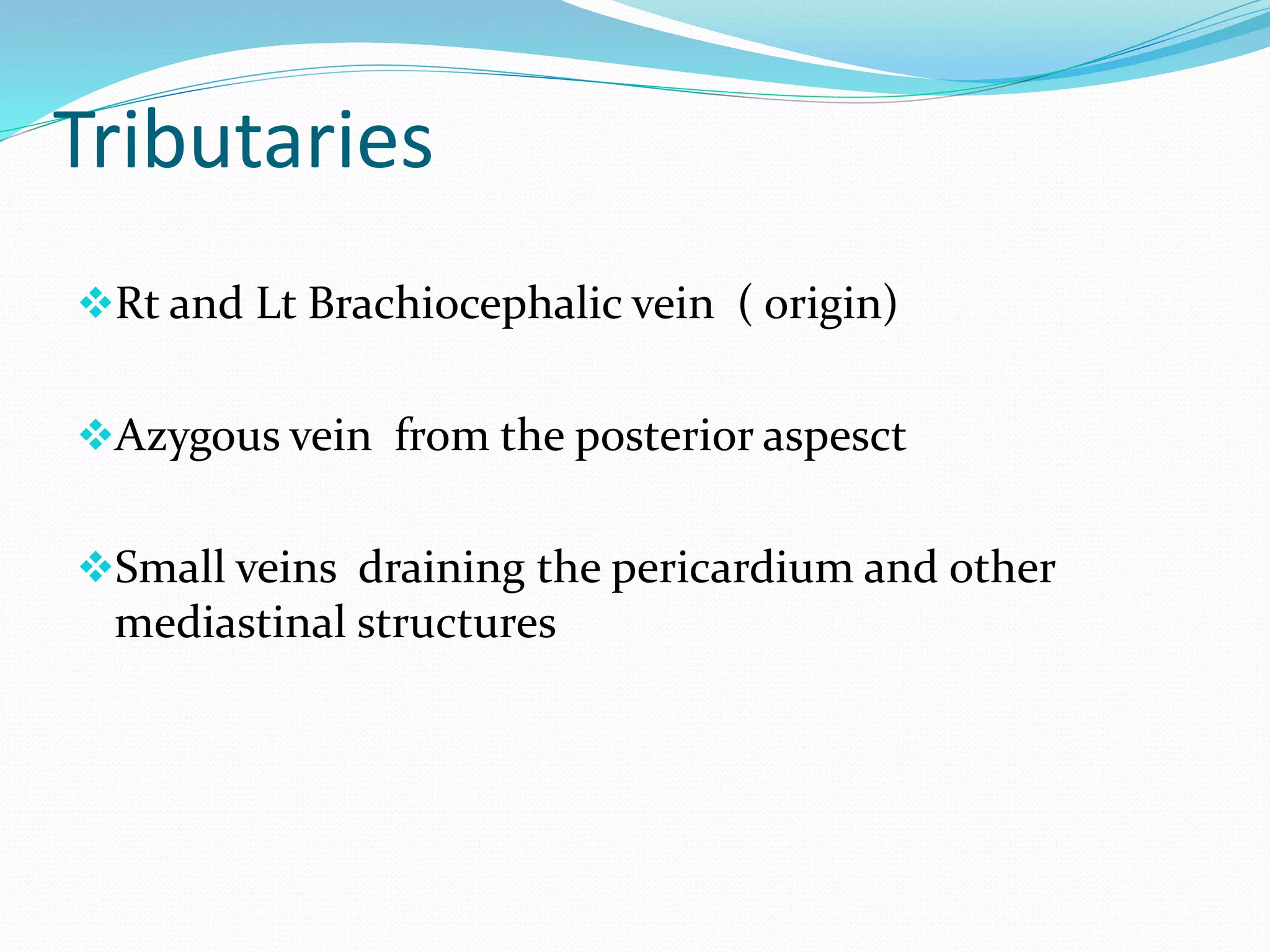 Vena cava anatomy and variants | PPTX
