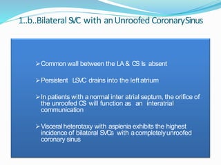 Vena cava anatomy and variants | PPTX