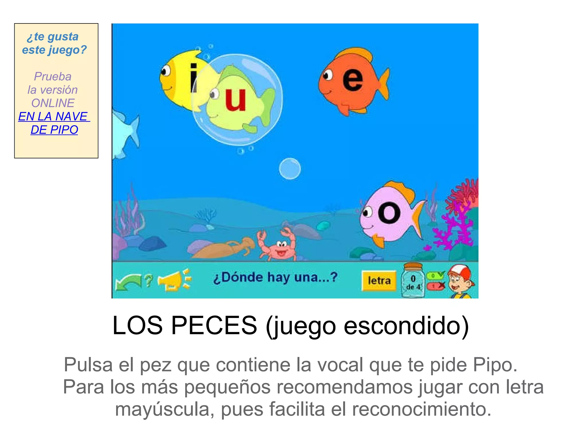 Ven a jugar con Pipo | PPT