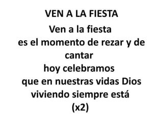 VEN A LA FIESTA.pptx