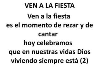 VEN A LA FIESTA.pptx