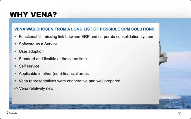 Vena project at Boskalis | PPTX | Databases | Computer Software and ...