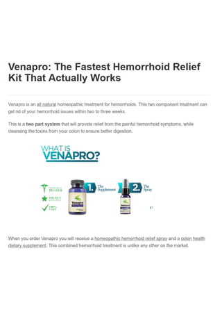 Venapro Health Guide | PDF | Surgery | Medical Health