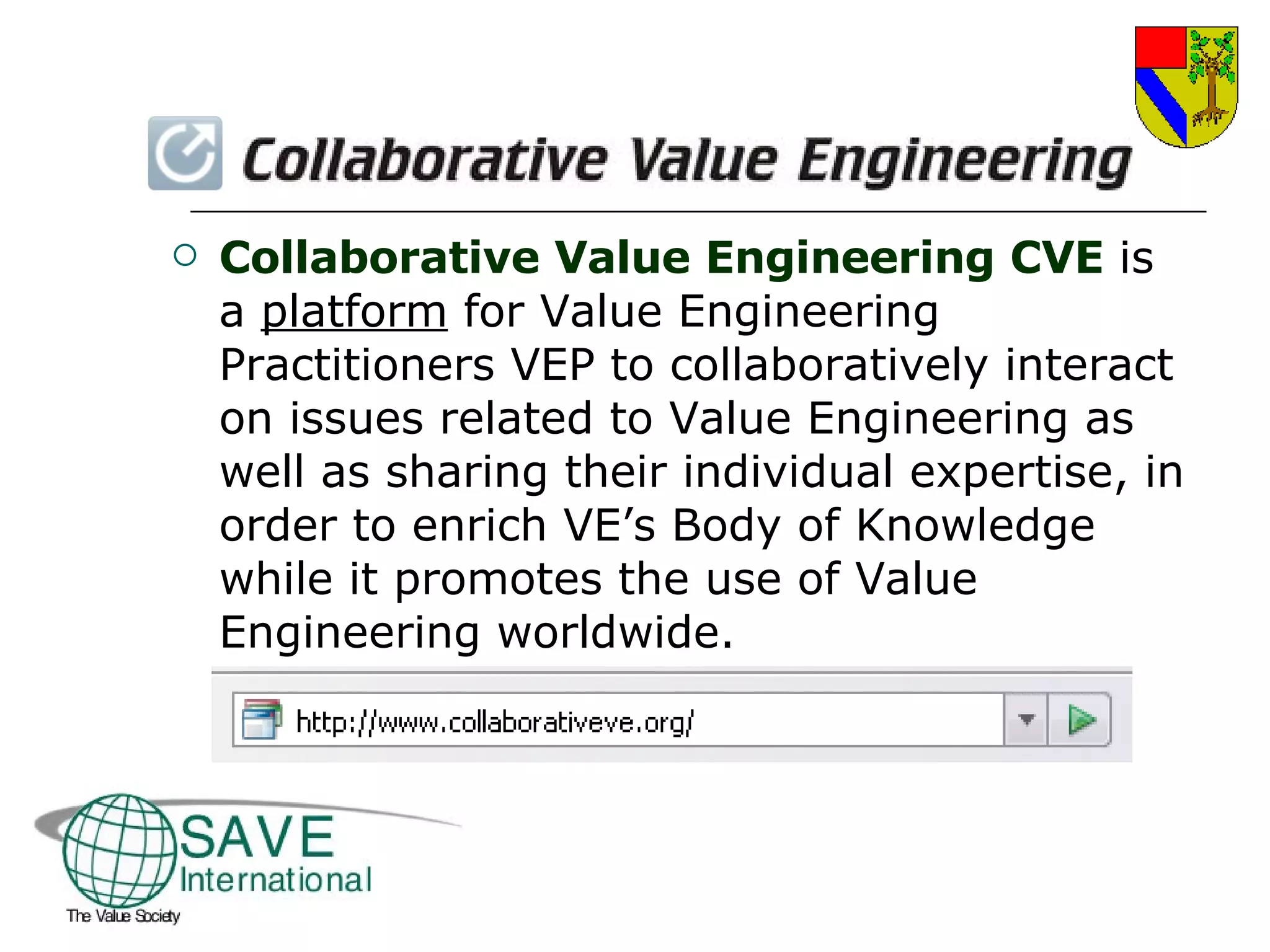 Collaborative Value Engineering | PPT