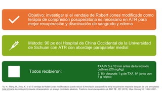 VENDAJE TIPO JONES.pptx PRSENTACION ARTICULOS | PPTX