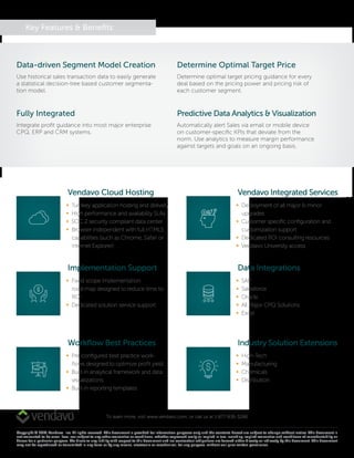 Vendavo Pricing Guidance - Deliver 2-5% Margin Improvement in Weeks | PDF