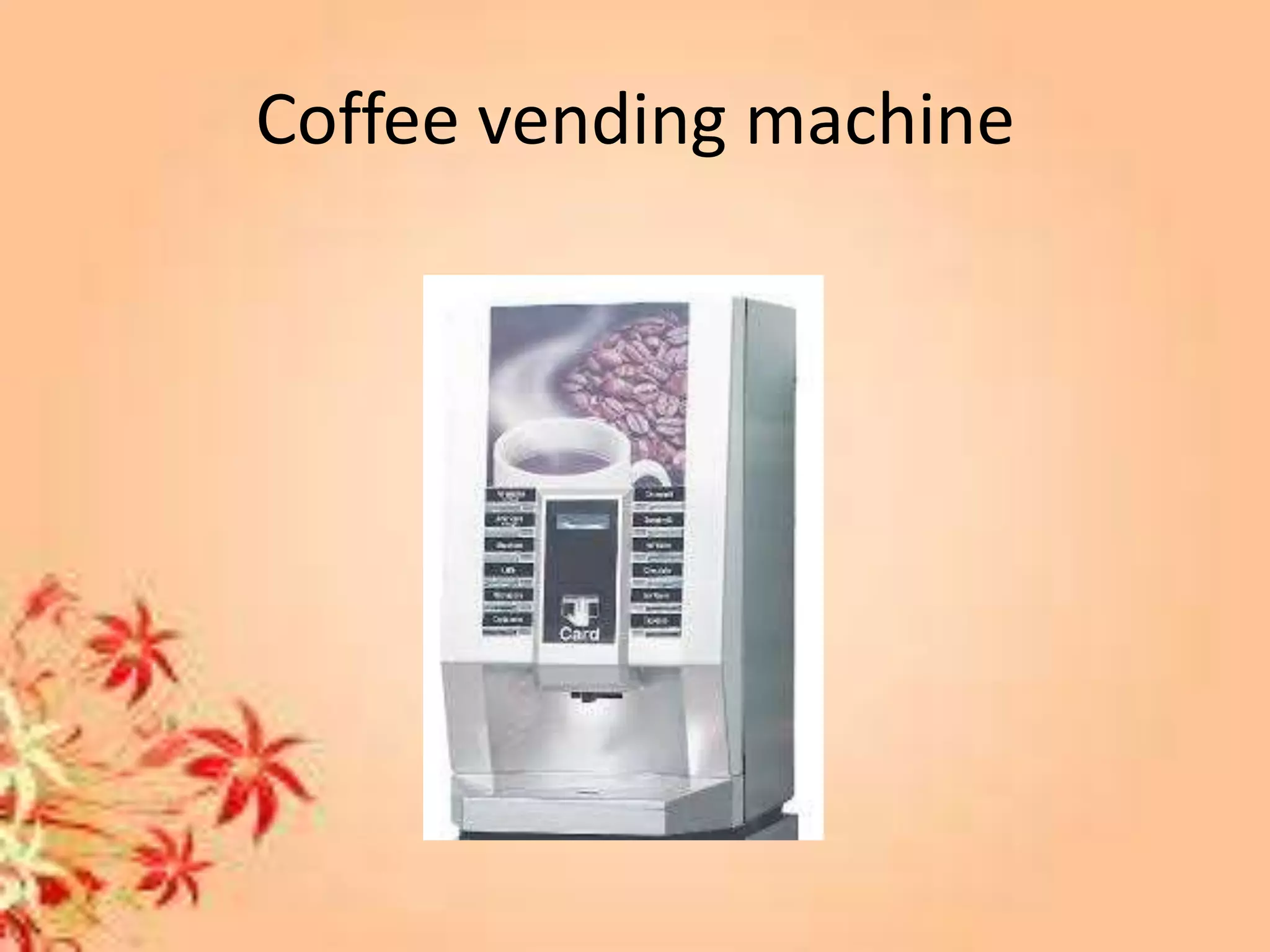 Vending machine | PPTX