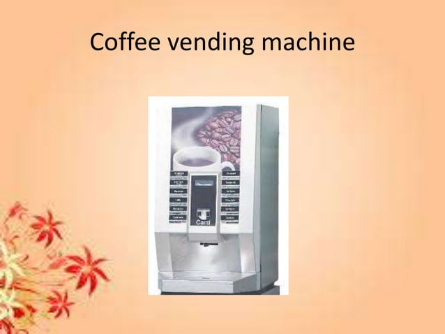 Vending machine | PPTX