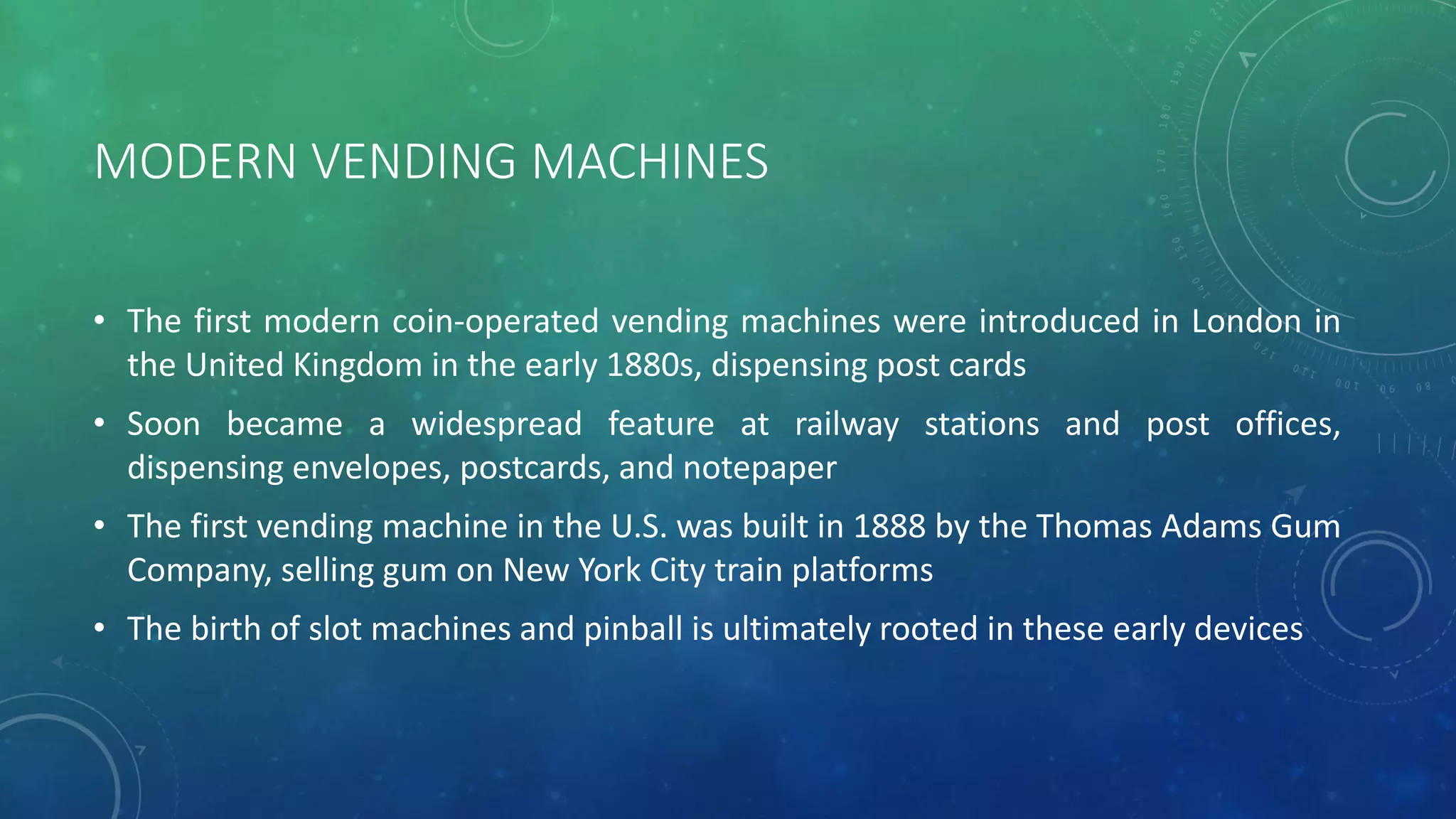 Vending machine | PPTX