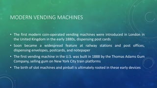 Vending machine | PPTX