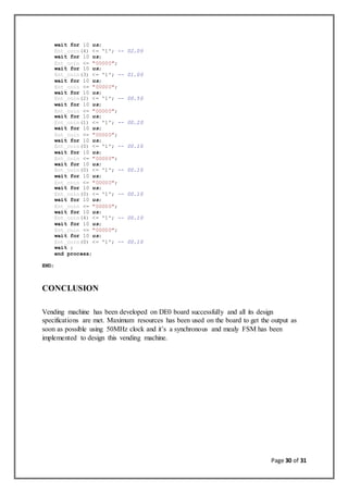 Vending machine | DOCX