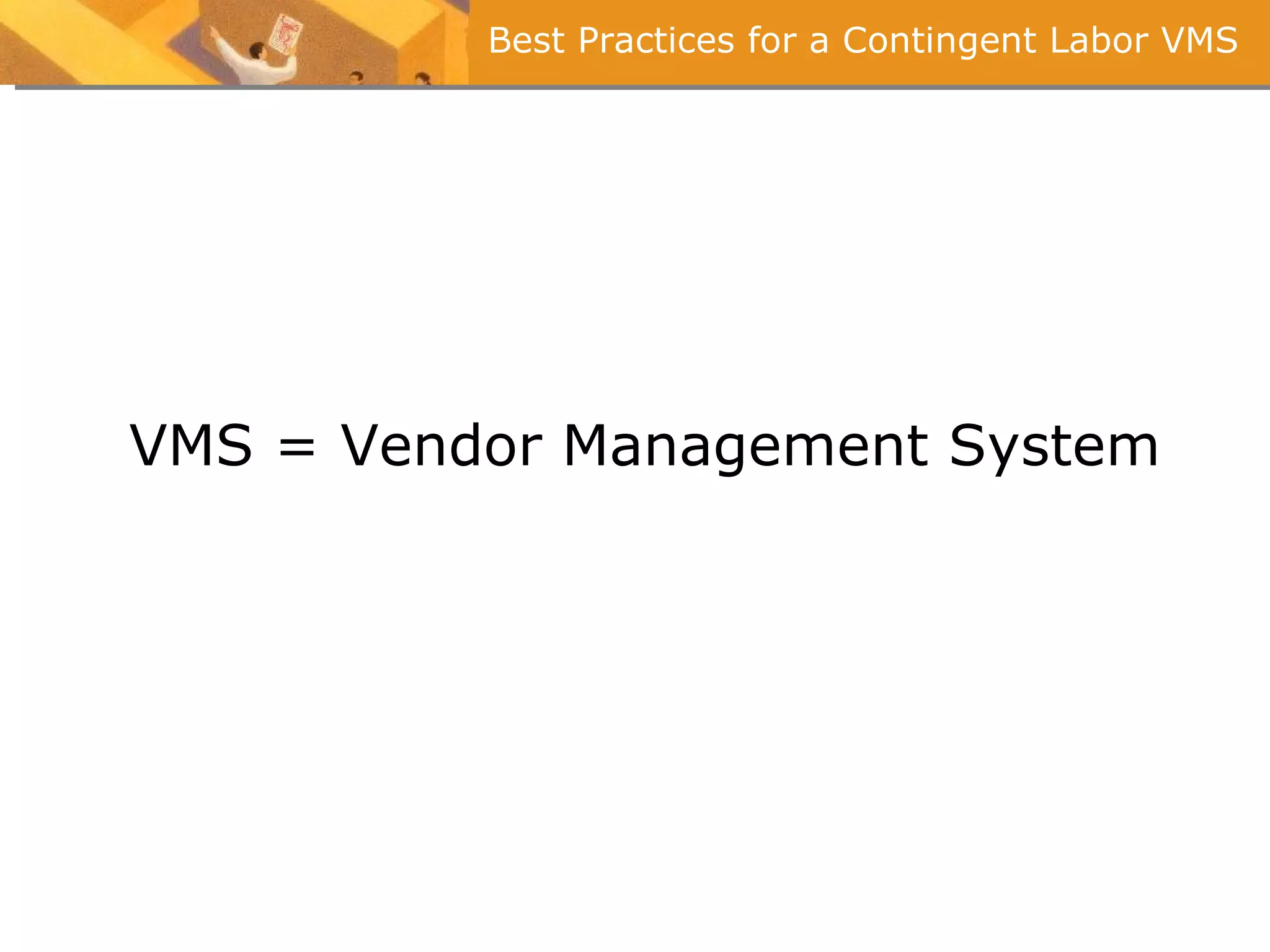 Vendor Management Systems Best Practices | PPT