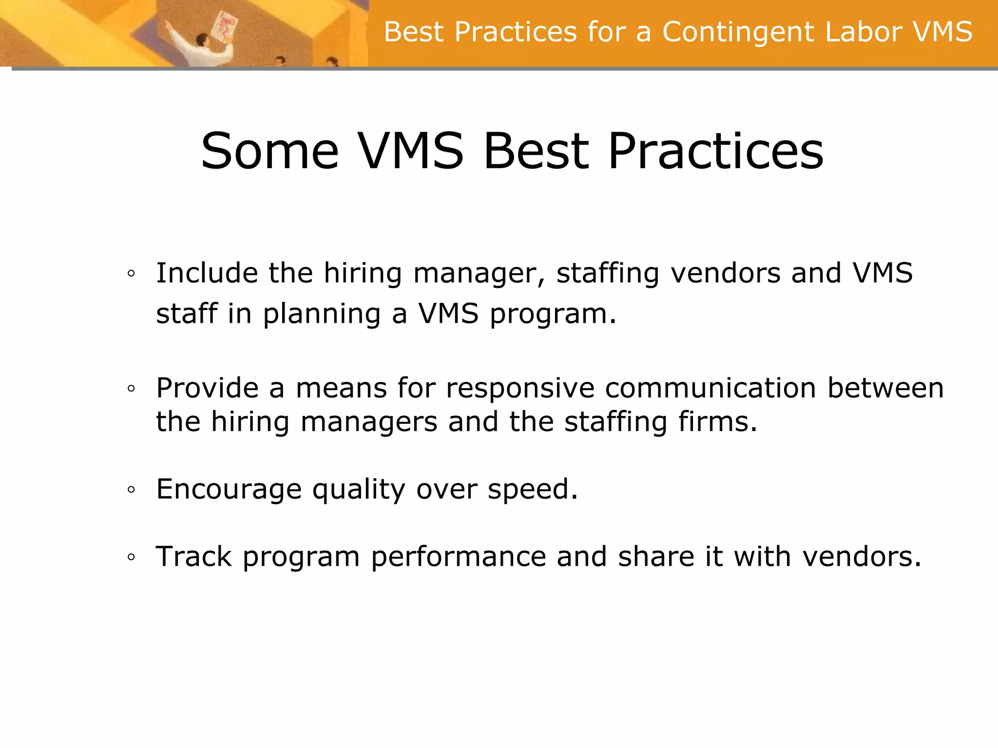 Vendor Management Systems Best Practices | PPT