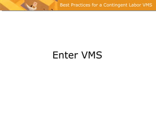 Vendor Management Systems Best Practices | PPT