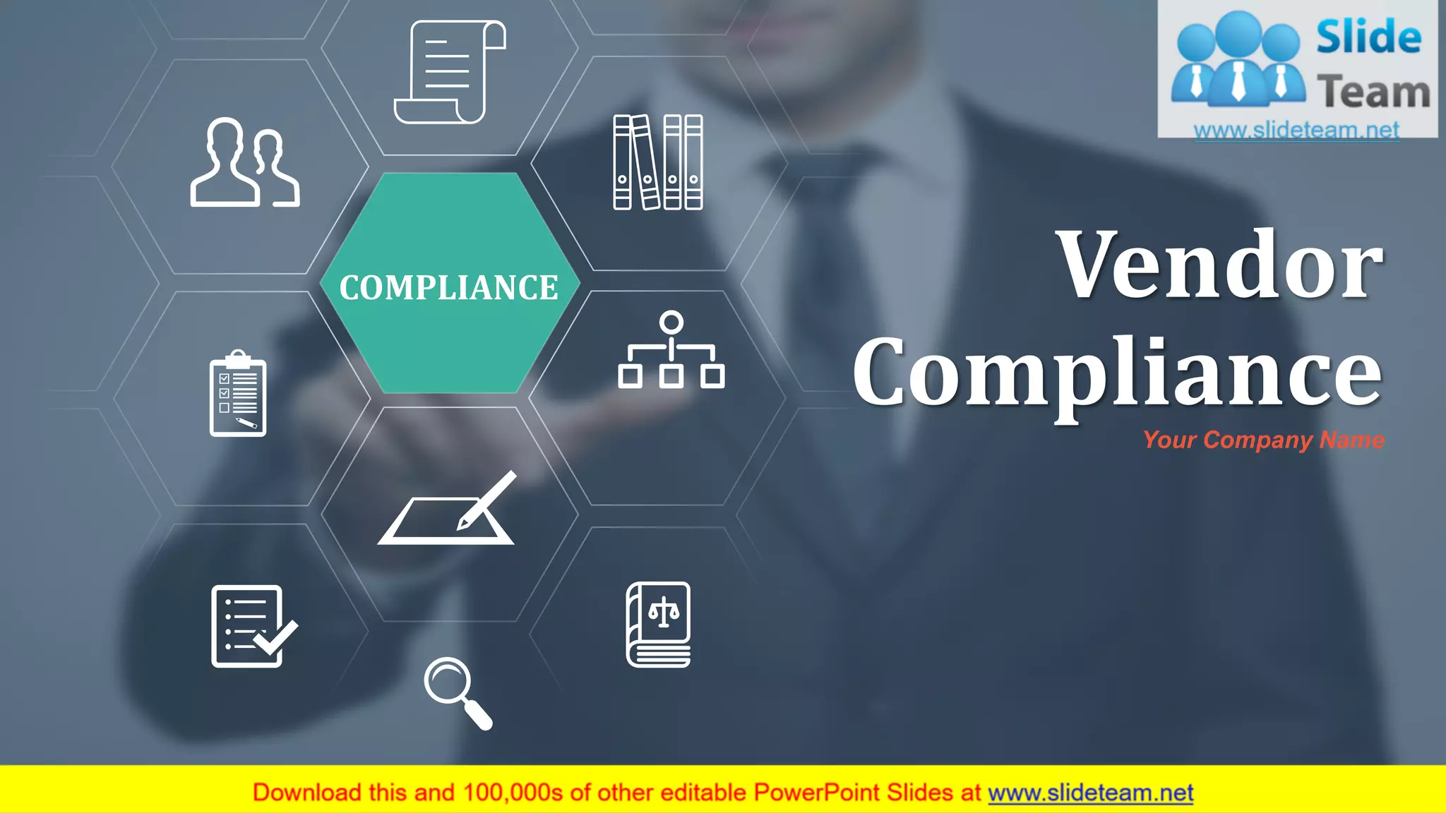 Vendor Compliance PPT Infographic Template Graphics Example Compliance ...