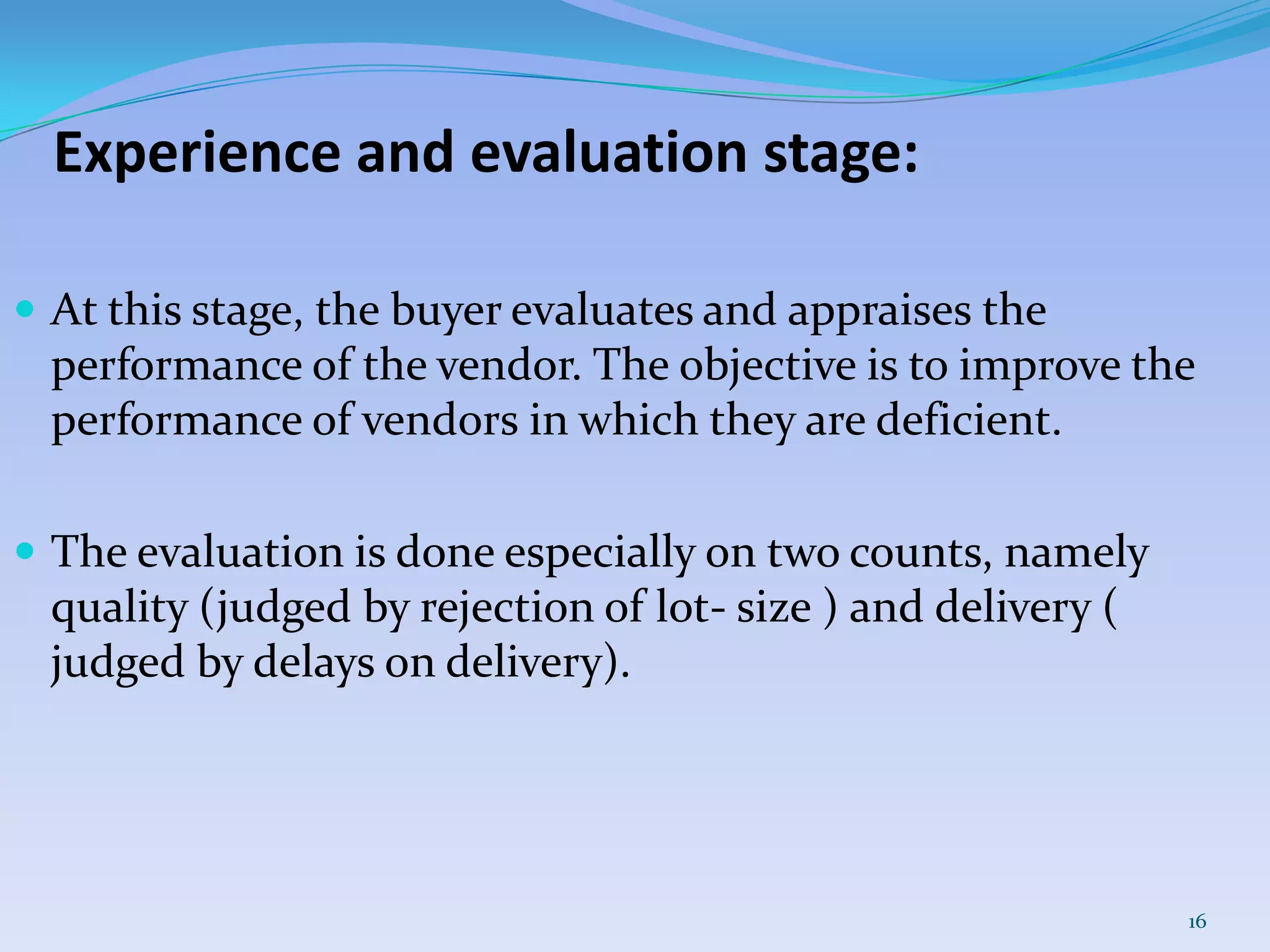 Vendor development | PPTX