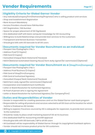 Vendor gg rules | PDF