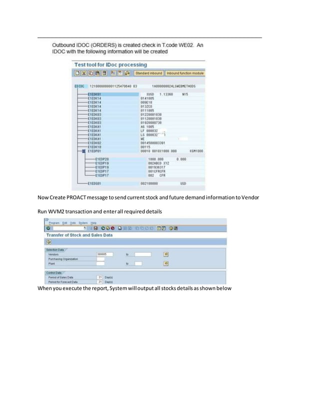 Vendor managed consignment process SAP MM | DOCX | Logistics | Business