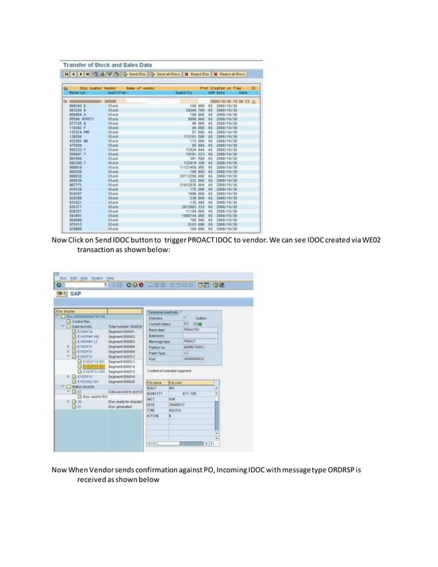 Vendor managed consignment process SAP MM | DOCX | Logistics | Business