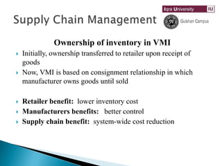 Vendor managed inventory | PPTX