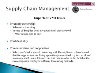 Vendor managed inventory | PPTX