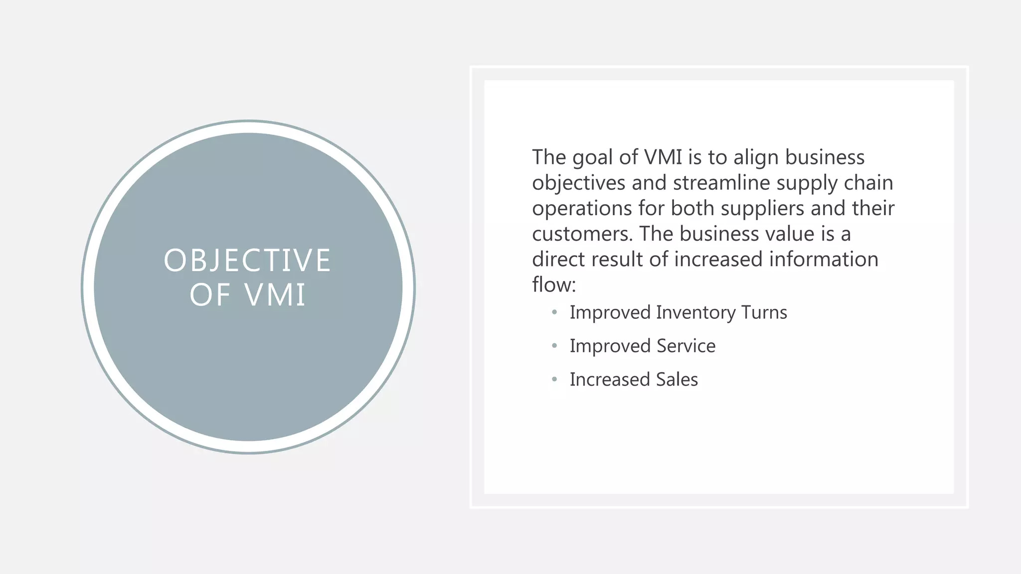 Vendor managed inventory (VMI) | PPTX