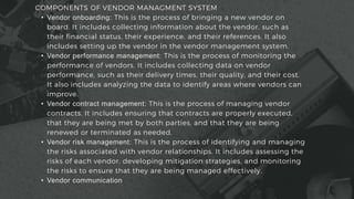 VENDOR MANAGEMENT SYSTEM PPT GROUP A .pptx