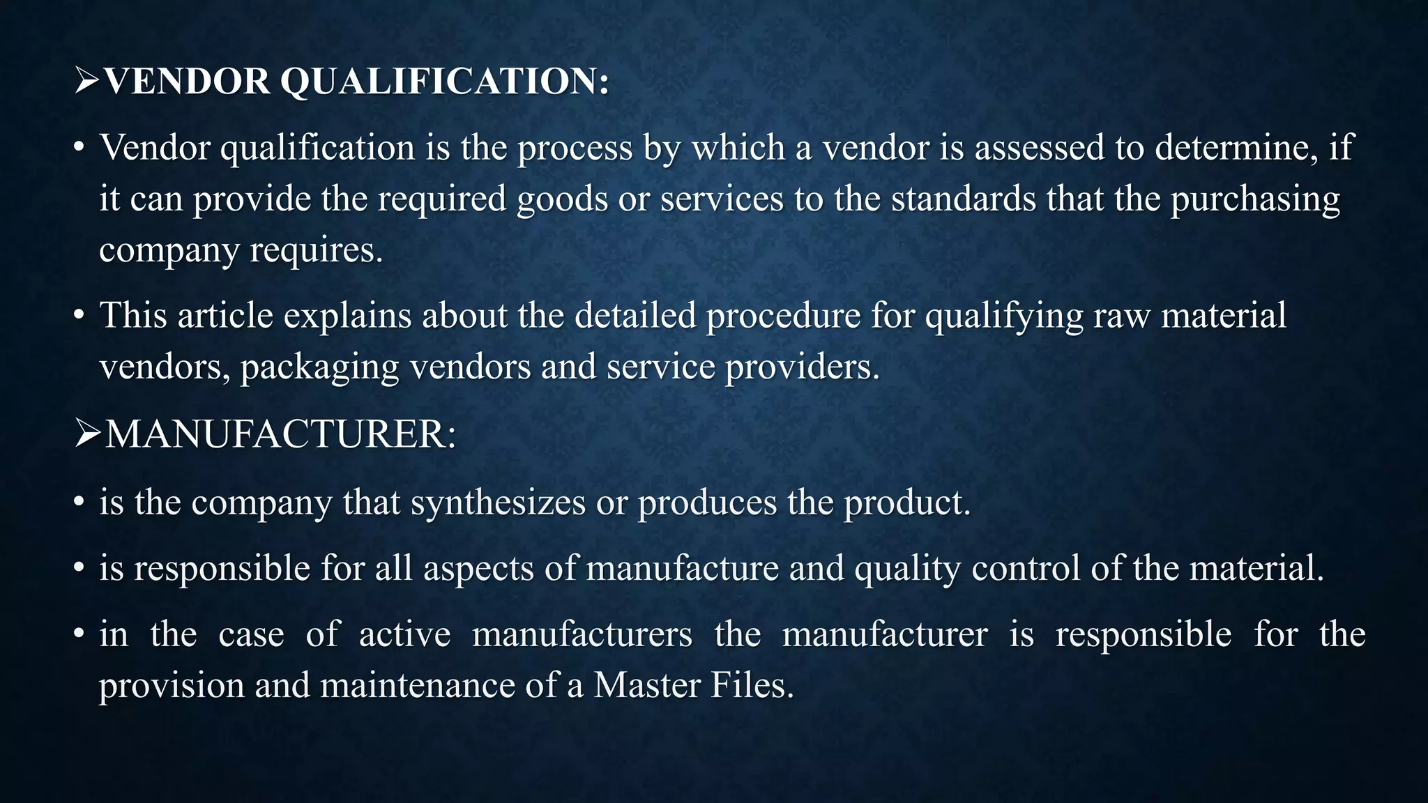 VENDOR QUALIFICATION 1.pptx