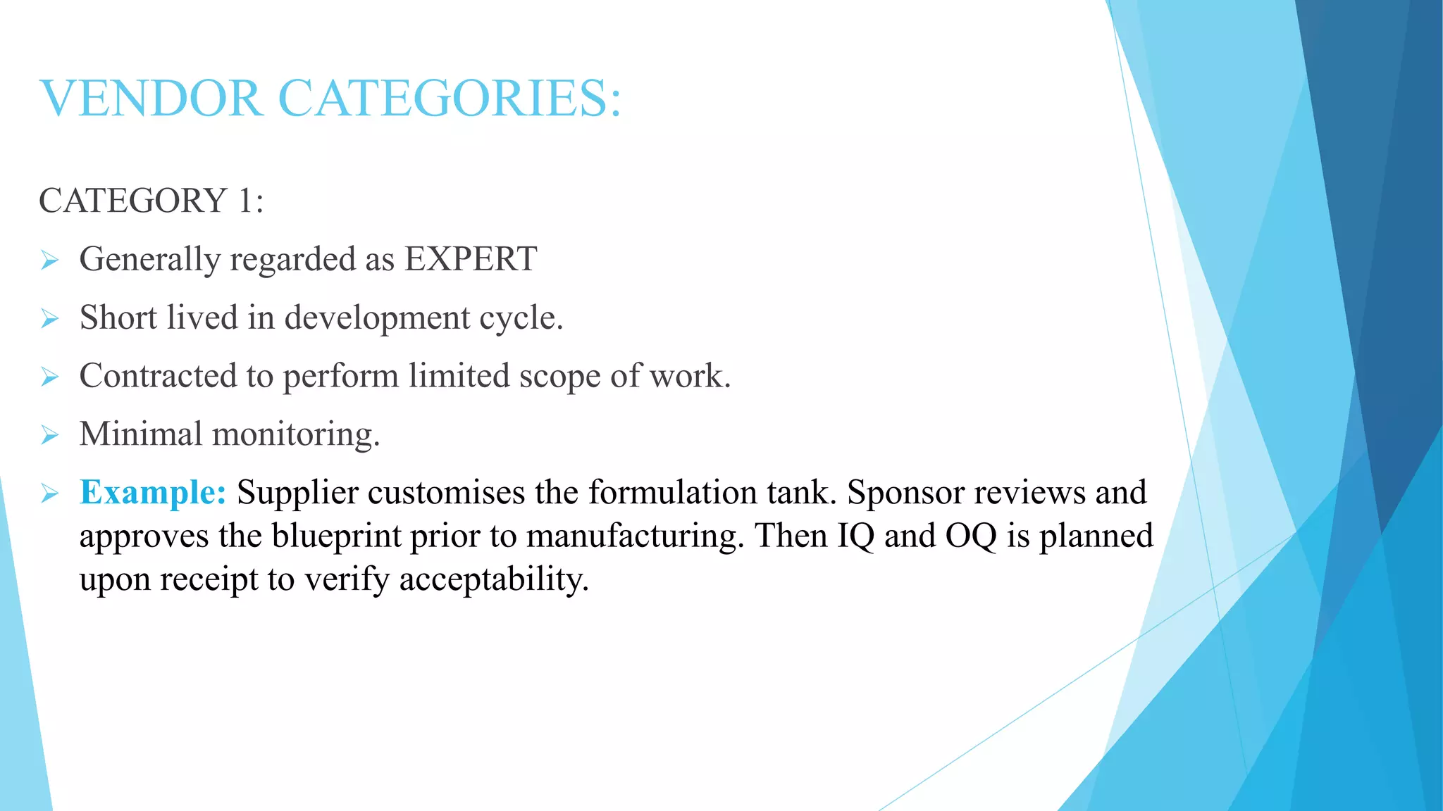 Vendor qualification | PPTX