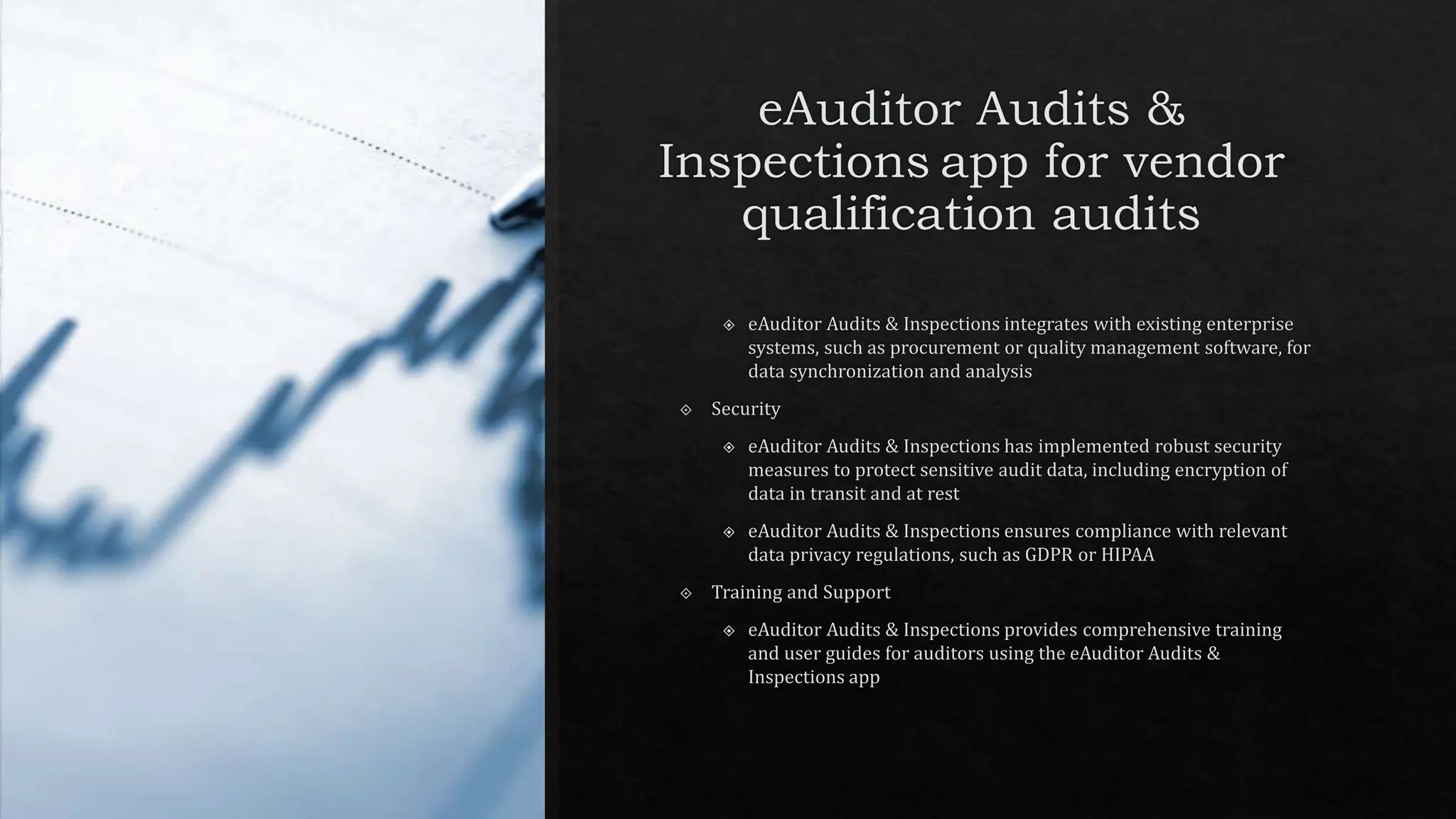 Vendor qualification audit with eAuditor | PPTX