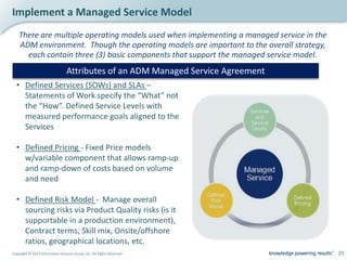 Align Vendor SLAs with Long Term Value | PDF
