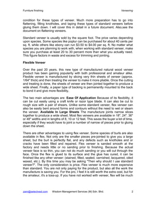 Veneering | PDF