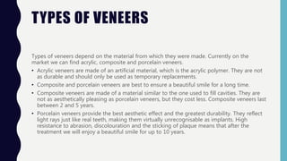 Dental Veneers #2 | PPTX