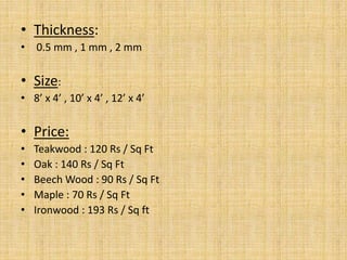 Veneers and laminates | PPTX