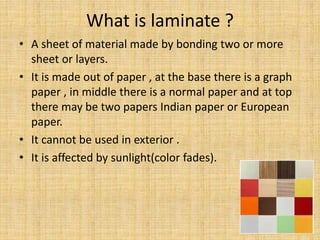 Veneers and laminates | PPTX